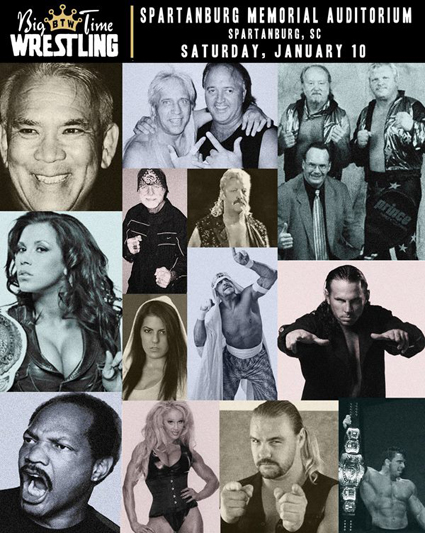 Big Time Wrestling | Spartanburg Memorial Auditorium