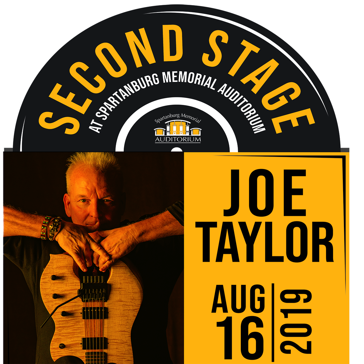 Joe Taylor @ Second Stage SMA | Spartanburg Memorial Auditorium